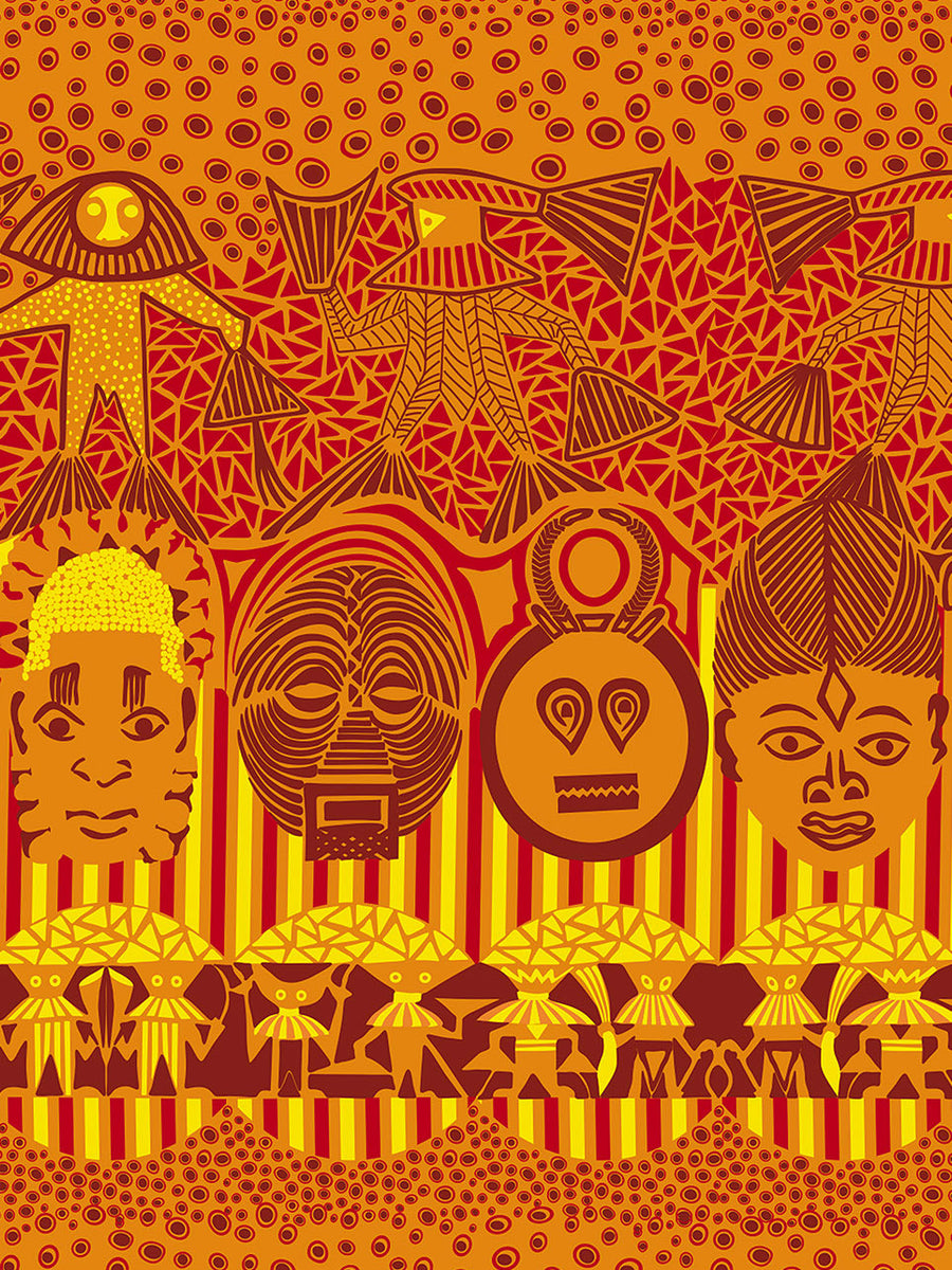 Ritual das Máscaras – Goya Lopes Design Brasileiro